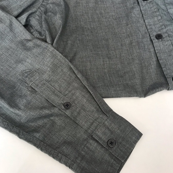 Hurley | Shirts | Hurley Mens Button Down Greygreen | Poshmark